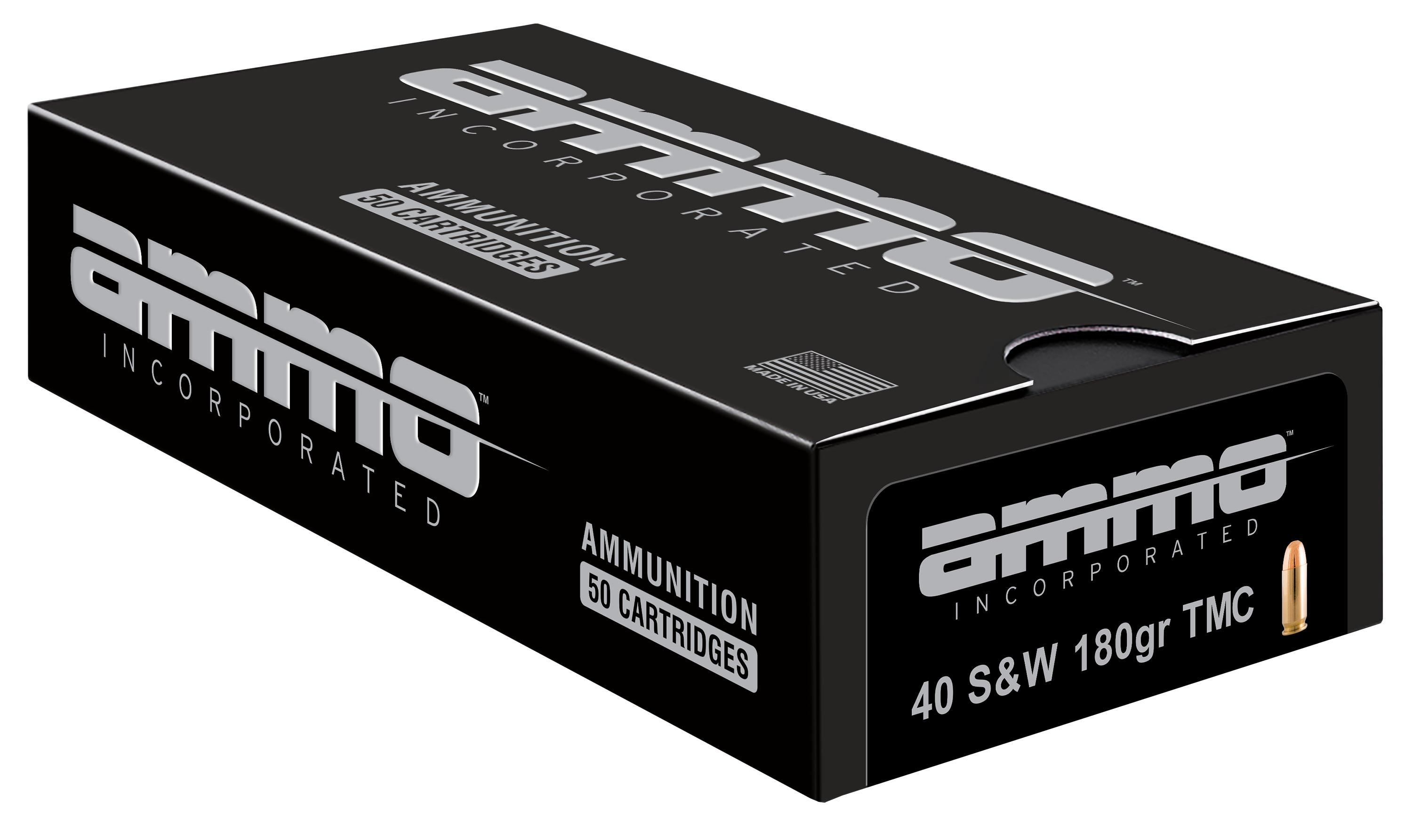 Ammo Inc. Signature .40 S&W 180 Grain Total Metal Jacket Centerfire ...